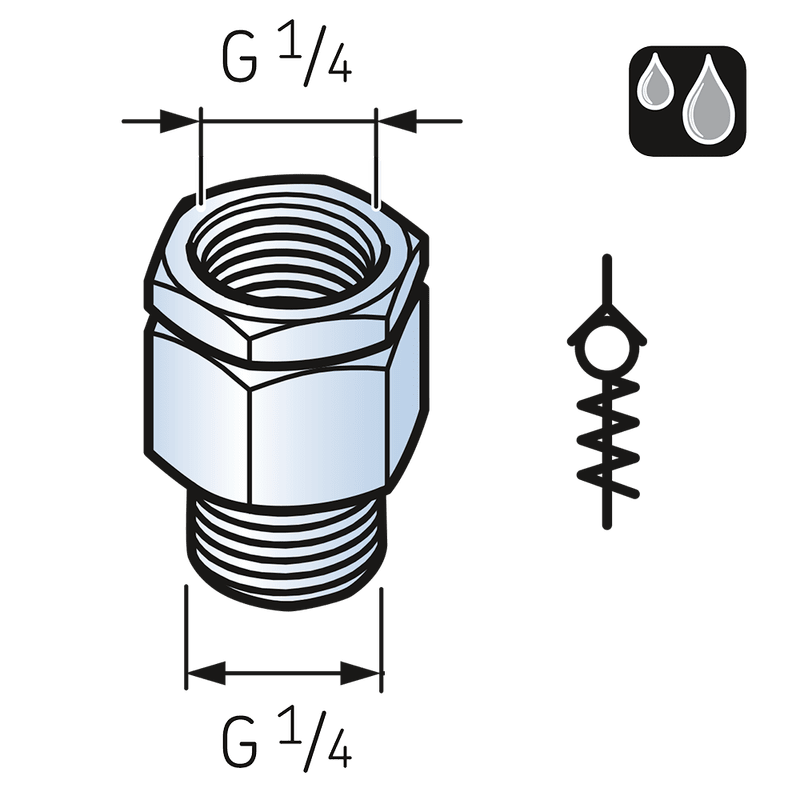 SKF自动润滑器附件 靖江市中诺仪器仪表有限公司