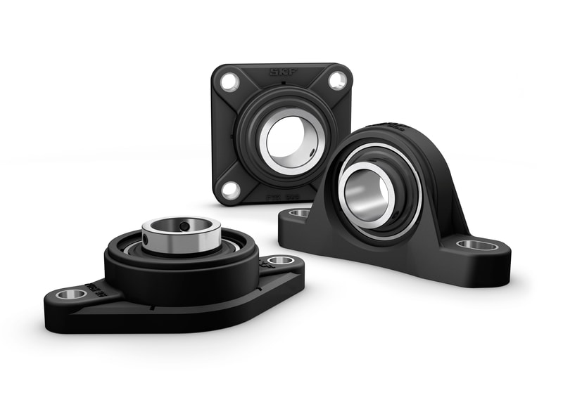 SKF Y-bearing units with composite housings SKF Y-bearing units with composite housings
