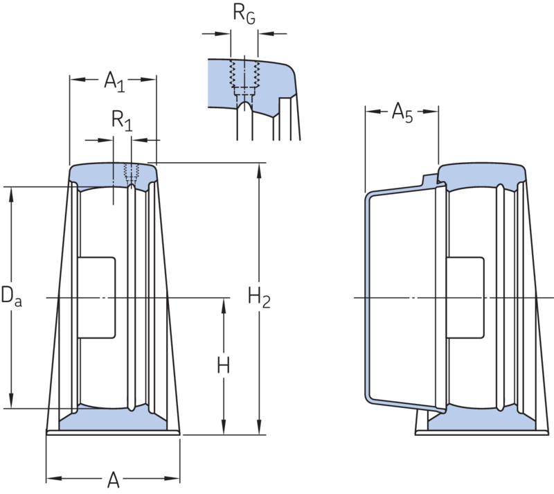 Plummer block housings for insert bearings - SY 507 M