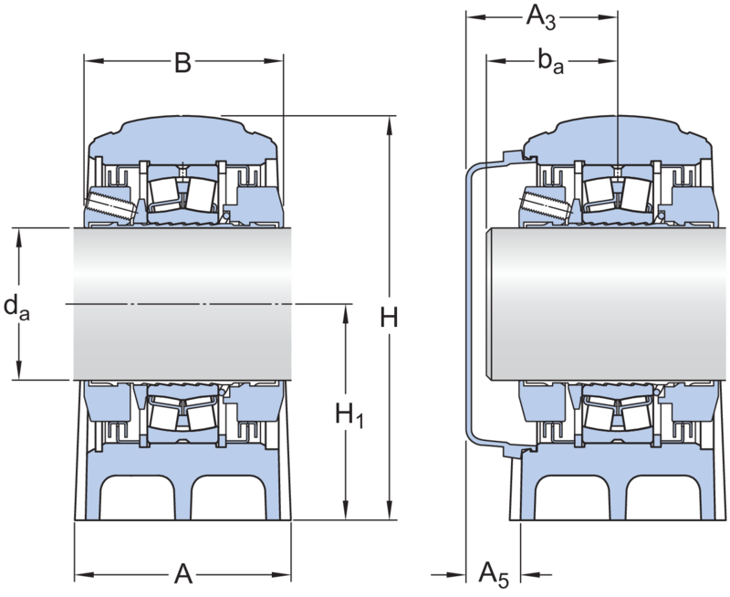 SUPPORTO CONCENTRA SYT 60 FTS SYNT 60 FTS SKF MELUCCI