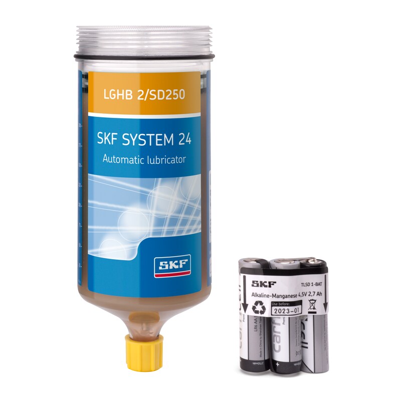 LGHB 2/SD250 - Single point automatic lubricators | SKF